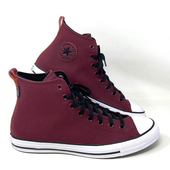 Converse | Shoes | Converse Chuck Taylor All Star High Top Bordo Canvas ...